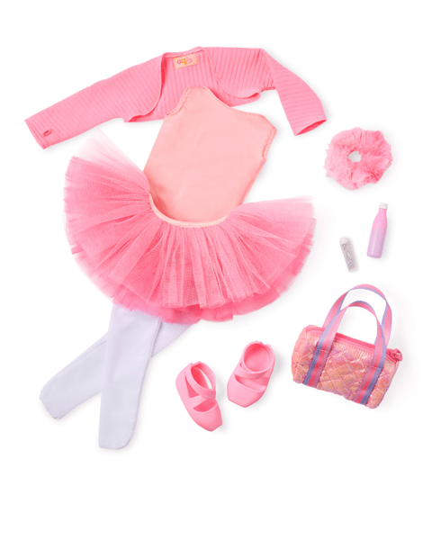 Our Generation Ballet Dreams 18-inch Doll Ballerina Outfit | Target ...