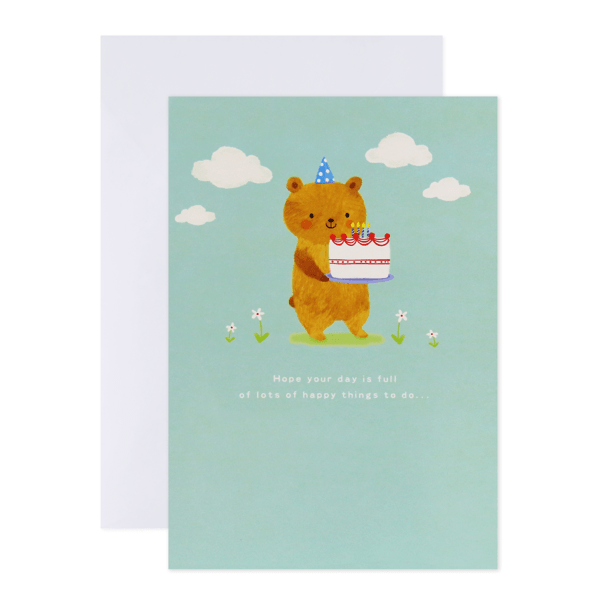 Creative Publishing from Hallmark Birthday Card - Birthday Bear ...