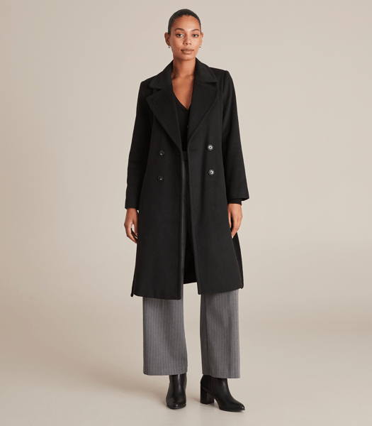 Preview Longline Wrap Coat | Target Australia
