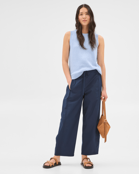 Australian Cotton Tie Waist Barrel Pants | Target Australia