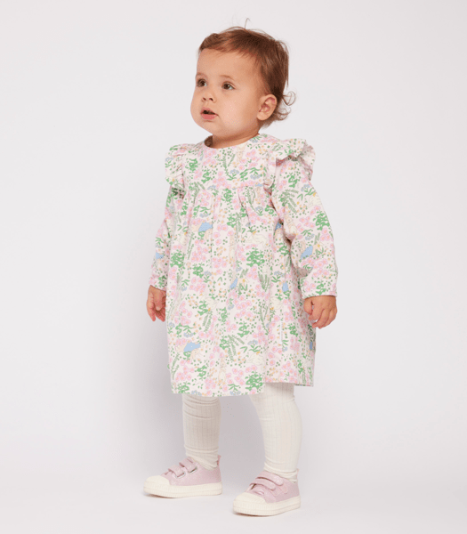Peter Rabbit Baby Printed Cord Dress | Target Australia