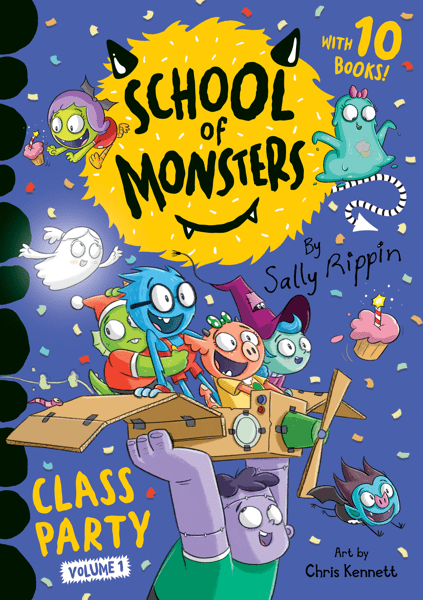 School Of Monsters: Class Party V1 (10Bk) - Sally Rippin Chris Kennett | Target Australia