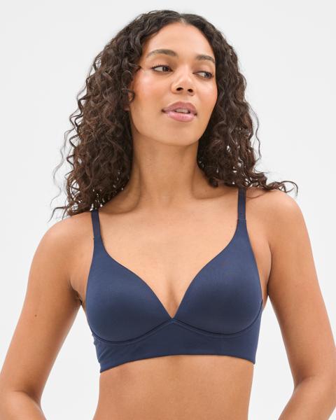 Soft Comfort Wirefree T-Shirt Bra - Navy Blue | Target Australia