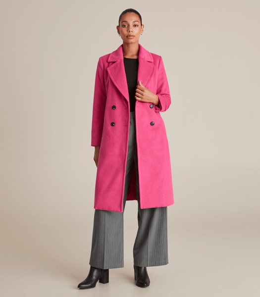 Preview Longline Wrap Coat | Target Australia