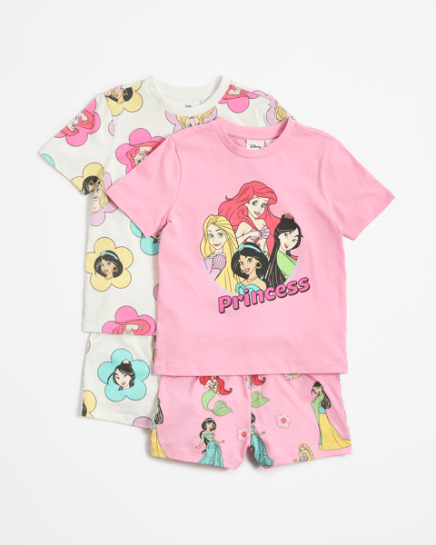 Disney Princess Cotton Pyjama Set 2 Pack | Target Australia