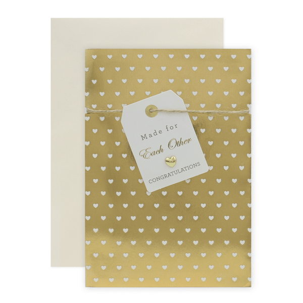 Connections from Hallmark Love Congratulations Card - Made For Each ...
