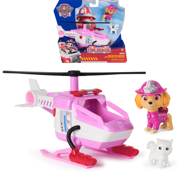 PAW Patrol Fire Rescue: Rescue Fire Chopper Toy | Target Australia