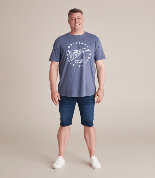 Man Plus Flag Graphic Print T-Shirt | Target Australia