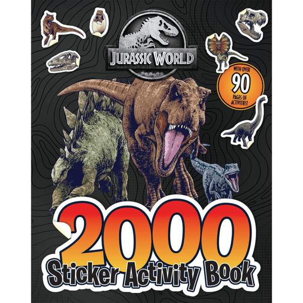 Jurassic World: 2000 Sticker Activity Book | Target Australia