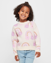Novelty Knit Jumper - Rainbow | Target Australia