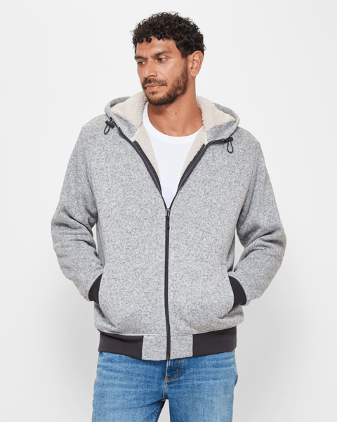 Teddy Lined Zip Thru Jacket | Target Australia