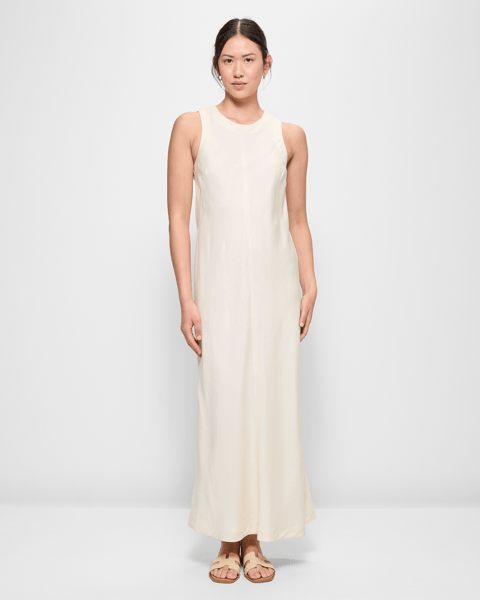 Linen Blend Maxi Shift Dress - Preview | Target Australia