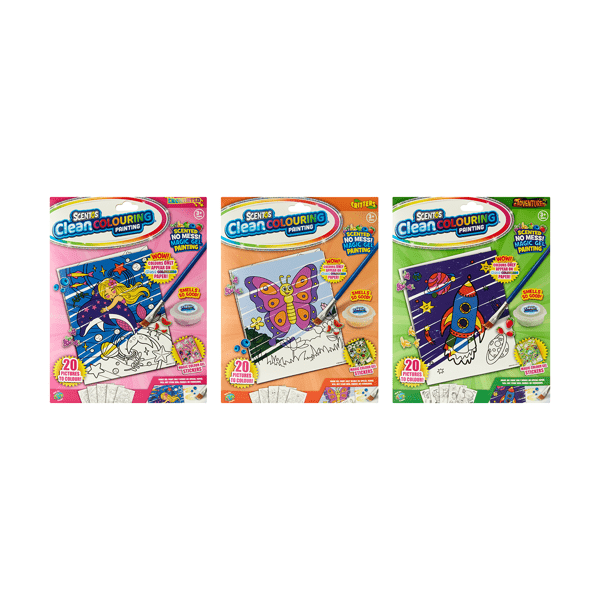 Scentos Clean Colouring Painting - Assorted | Target Australia