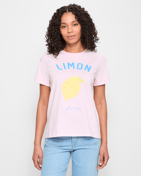 Fitted Printed Crew T-Shirt | Target Australia