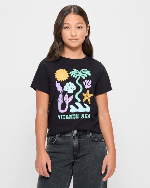 Organic Cotton Graphic Print T-shirt | Target Australia