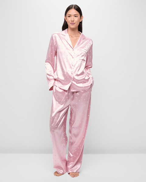 Satin Full Length Pyjama Sleep Set | Target Australia