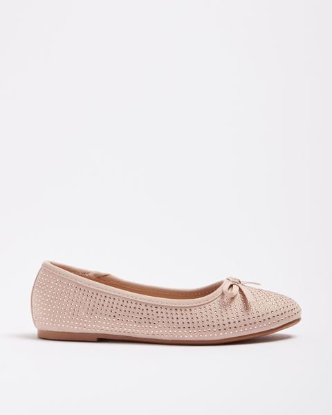 Youth Diamante Ballet Flats - Pink | Target Australia