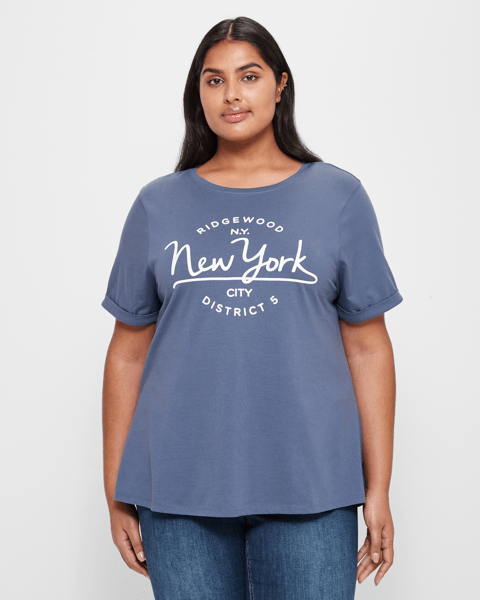 Curve Graphic T-Shirt | Target Australia