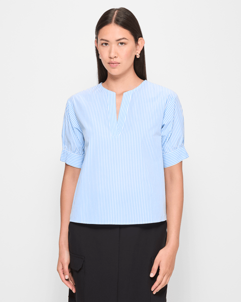 Australian Cotton V-Neck Blouse - Preview | Target Australia