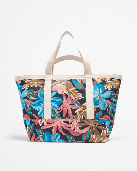 Large Printed Canvas Beach Tote Bag | Target Australia