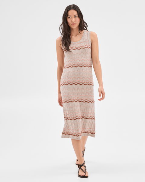 Australian Cotton Sleeveless Knit Crochet Dress | Target Australia