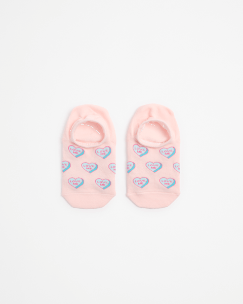 Candy Hearts Printed Sockettes - AC-Lab | Target Australia