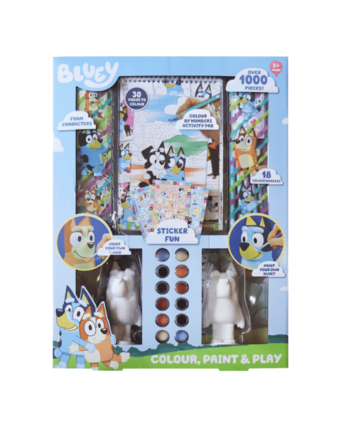 Bluey Paint and Activity Set | Target Australia