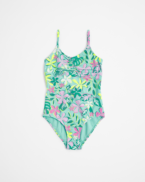 Ruched Front One Piece Recycled Swimsuit | Target Australia