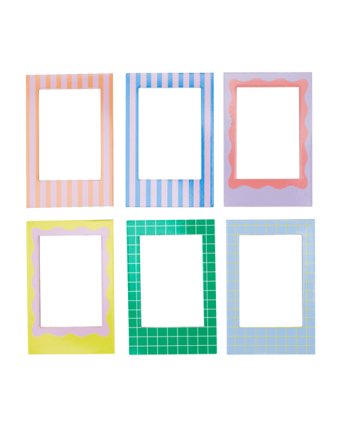 Anko 6 Pack Magnetic Photo Frames | Target Australia
