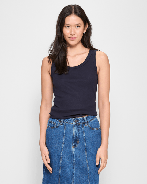 Australian Cotton Rib Tank Top | Target Australia