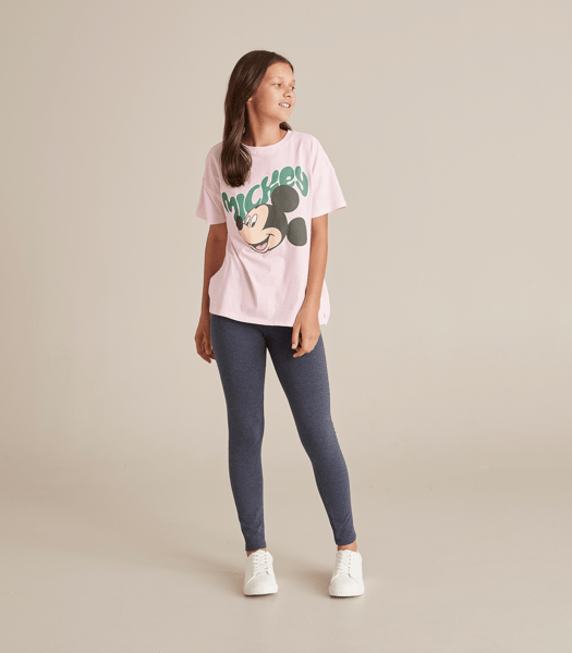Disney Mickey Mouse Longline T-shirt | Target Australia