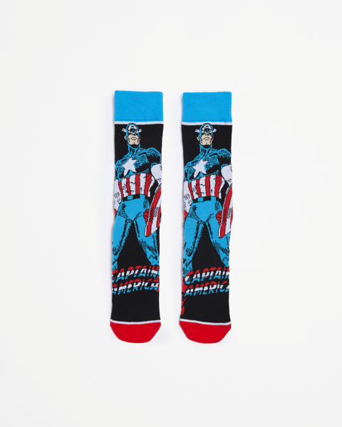 Captain America Crew Socks - Swag | Target Australia