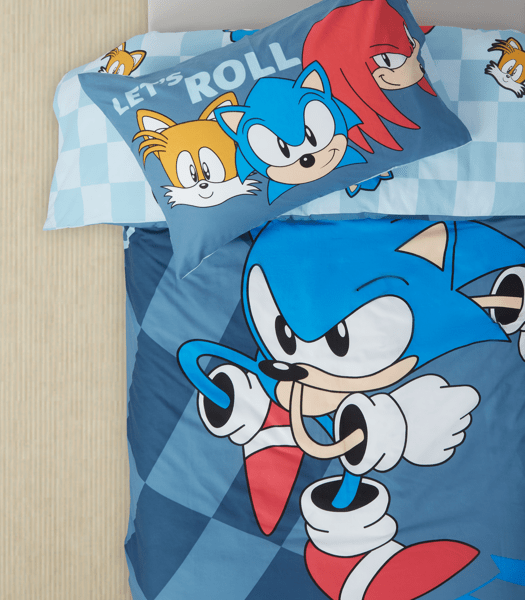Sonic the Hedgehog & Team Quilt Cover Set | Target Australia