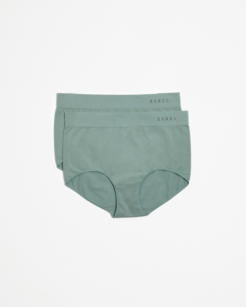 Bonds 2 Pack Seamless Full Briefs | Target Australia