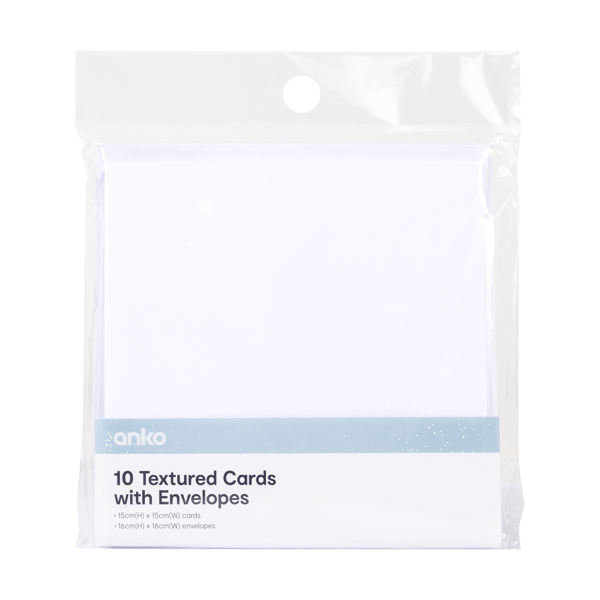 Textured Cards, 10 Pack - Anko | Target Australia