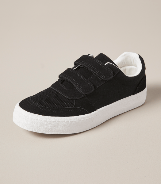 Kids Senior Double Tab Canvas Sneakers | Target Australia