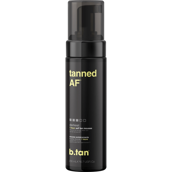 b.tan Tanned AF - Self Tan Mousse 200mL | Target Australia