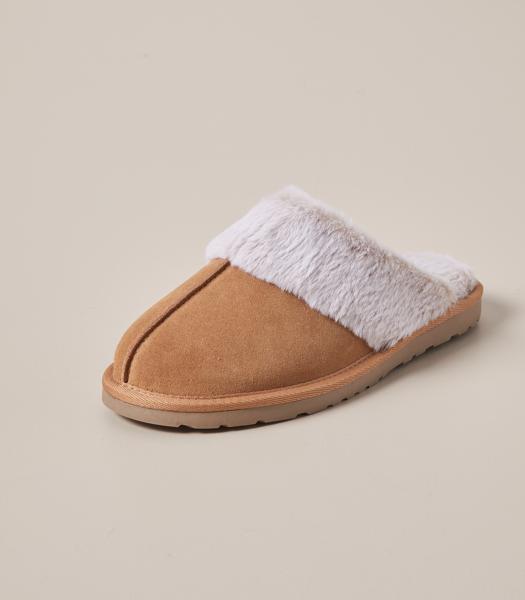 Womens Sage Iv Suede Scuff Slippers Target Australia