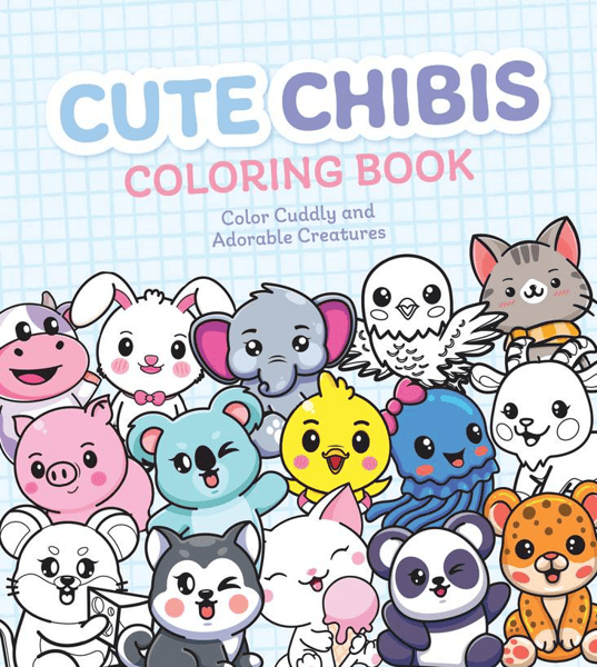 Cute Chibis Colouring Book | Target Australia