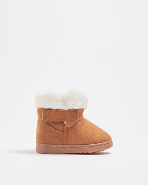 First Walker Baby Girls Slipper Boot | Target Australia