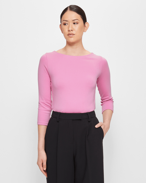 Isabel Boat Neck Top - Preview | Target Australia