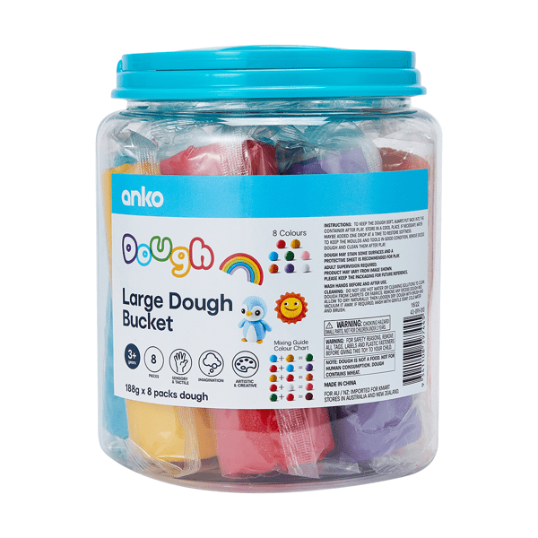 Dough Large Bucket, 8 Pieces - Anko | Target Australia
