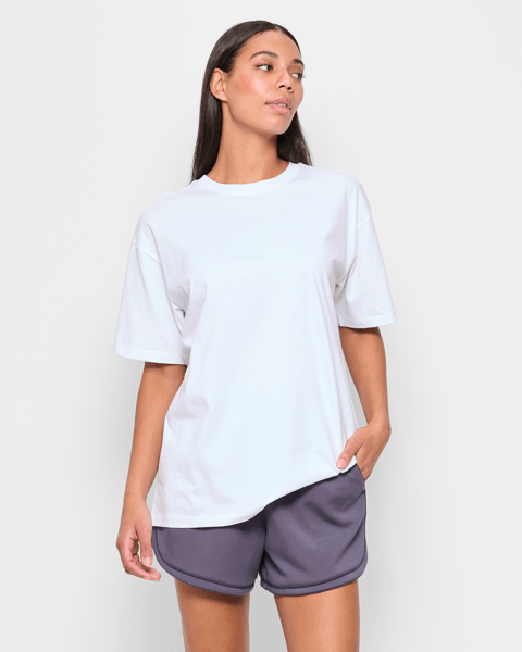 Active Australian Cotton Oversized Jersey T-Shirt - White | Target ...