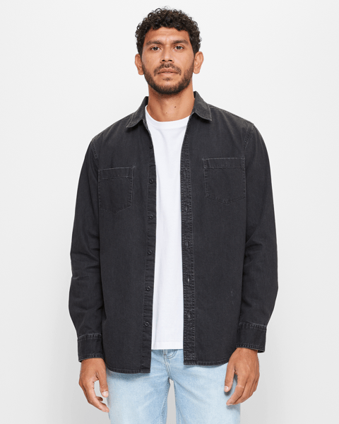 Denim Shirt | Target Australia