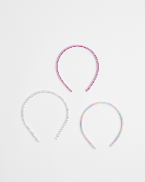 Kids 3 Pack Fashion Headbands | Target Australia