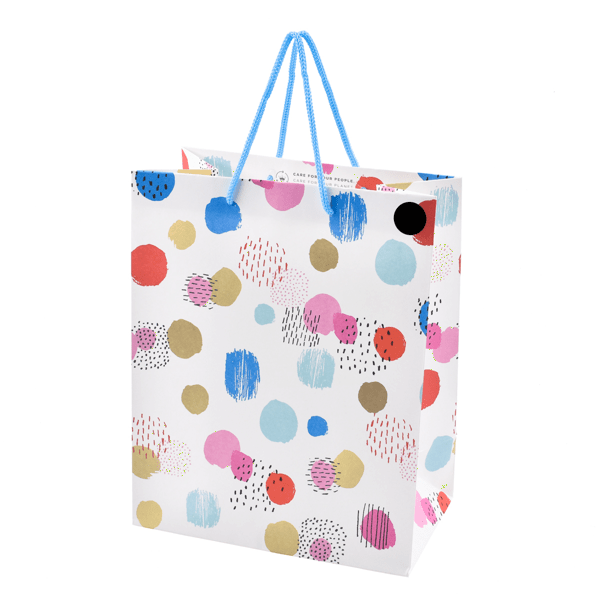 Hallmark Medium Gift Bag - Bright Dots | Target Australia