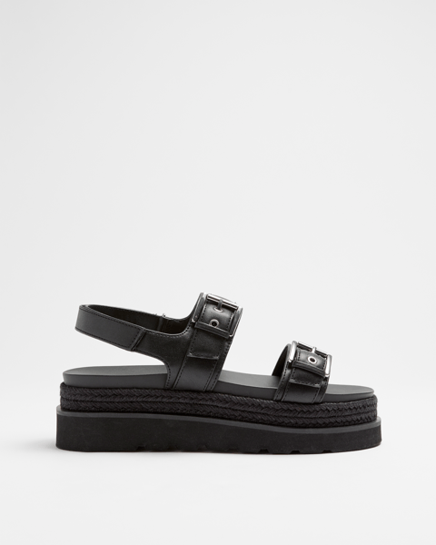Womens Double Strap Chunky Moulded Sandal - Charlotte | Target Australia