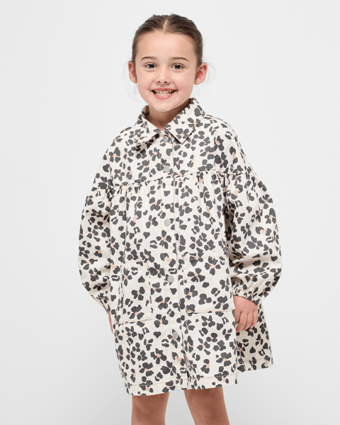Button Through Denim Dress | Target Australia