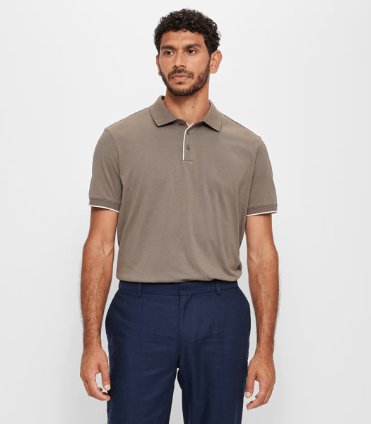 Tipped Polo Shirt - Preview | Target Australia