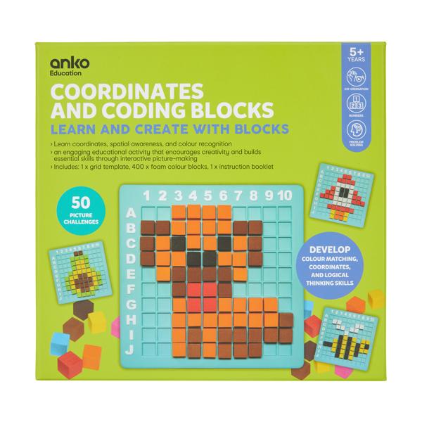 Coordinates and Coding Blocks - Anko | Target Australia